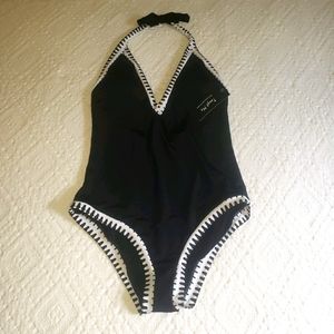 Tempt Me | Swim | Nwt Tempt Me Black One Piece Swimsuit Small | Poshmark